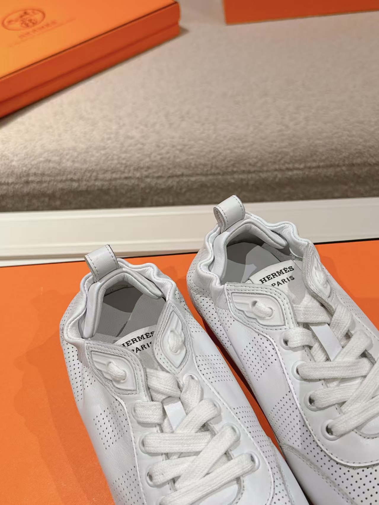 Hermès calfskin casual shoes - Cnfans Spreadsheets